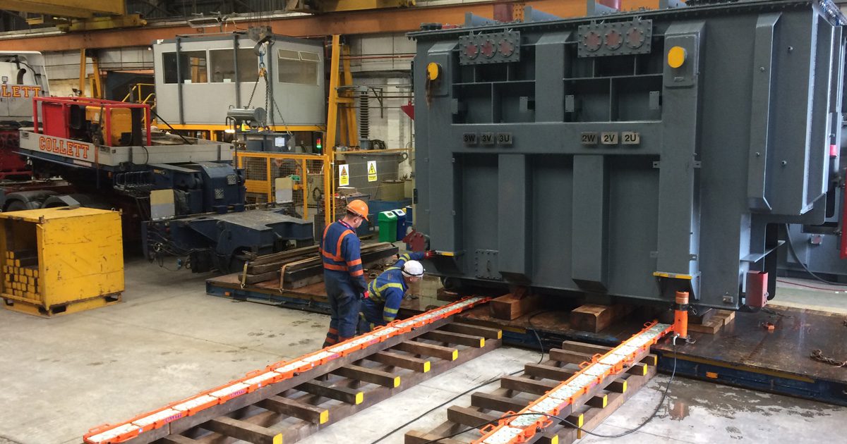 Jacking & Skidding > Collett & Sons Ltd