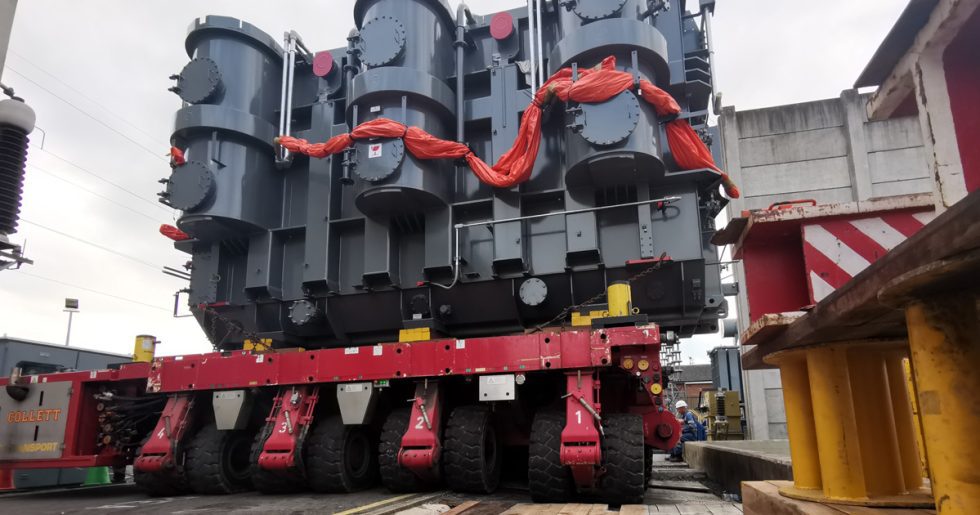 Self-Propelled Modular Transporters (SPMT) : Collett & Sons Ltd