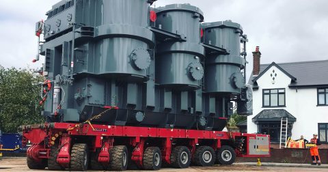 Self-Propelled Modular Transporters (SPMT) : Collett & Sons Ltd