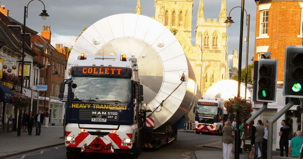 Abnormal Loads : Collett & Sons Ltd