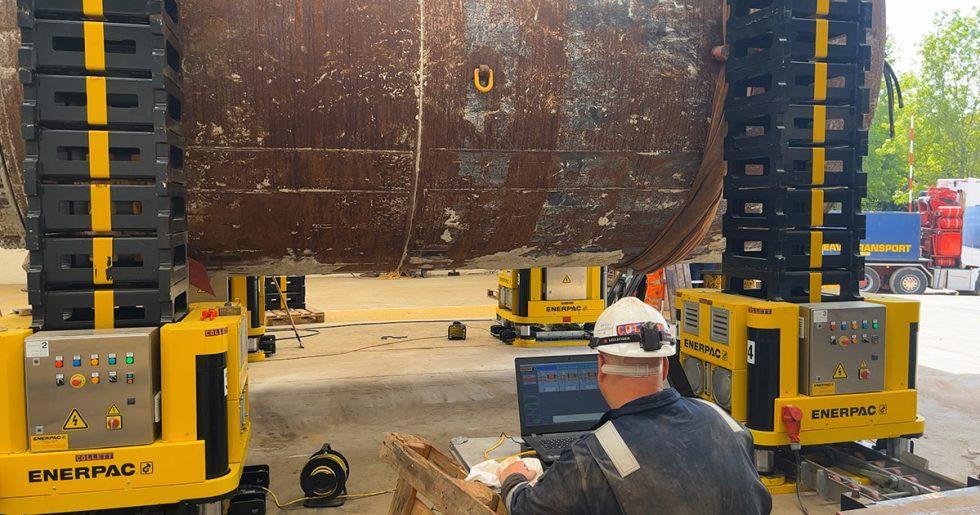 Jacking & Skidding : Collett & Sons Ltd