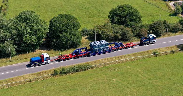 New 150 Tonne Girder Frame Trailer Completes First Transformer Delivery ...